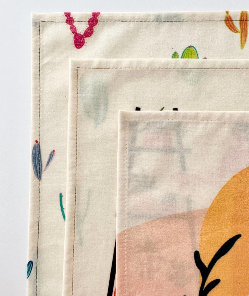 Mouchoirs en tissu bio – collection janie&luke - ernest&lulu